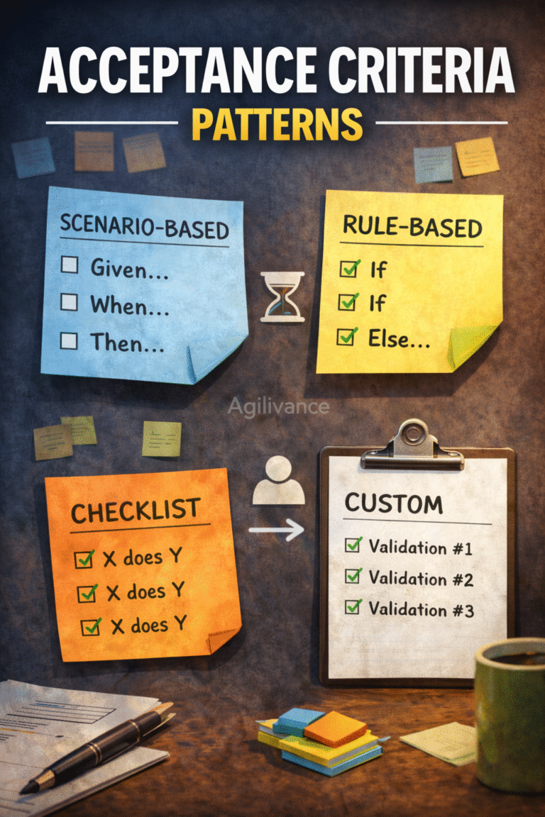 Acceptance Criteria Patterns - Agilivance